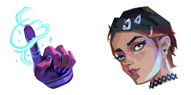 Project SEKAI Shinonome Ena Animated Cursor - Sweezy Custom Cursors