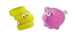 Wooly Coins & Piggy Bank 3D Cursor - Sweezy Custom Cursors
