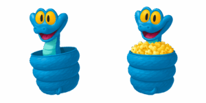 Zootopia 2 Gary De'Snake Popcorn Bucket Cursor - Sweezy Cursors