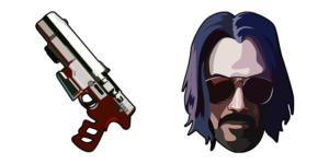 Johnny Silverhand & Malorian Arms 3516 Handgun Cursor - Sweezy Custom ...