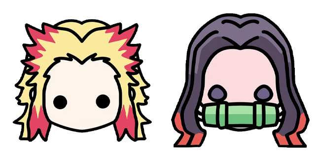 Demon Slayer Mitsuri Kanroji Pixel Cursor - Anime Cursors - Sweezy