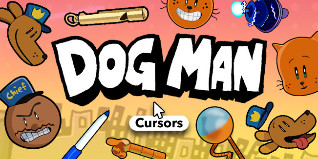 Dog Man Cursors Collection - Sweezy Custom Cursors