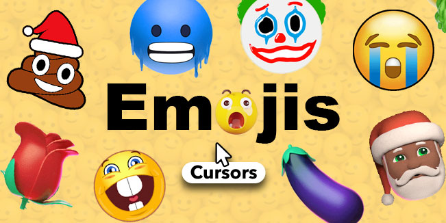 Emojis Cursors Collection - Sweezy Custom Cursors
