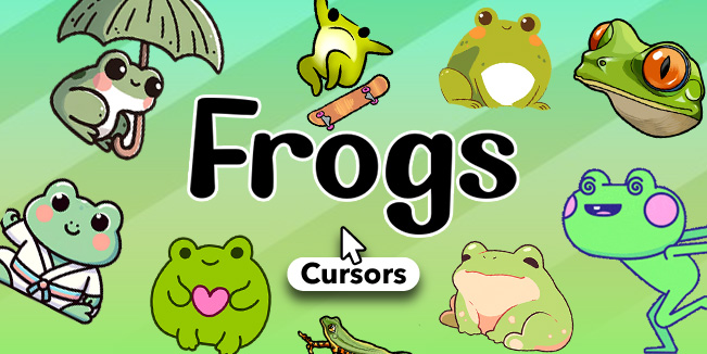 Custom Cursor Collections - Cool Cursors - Sweezy Custom Cursors