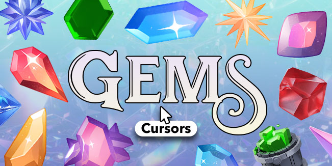 Gems Cursors Collection - Sweezy Custom Cursors