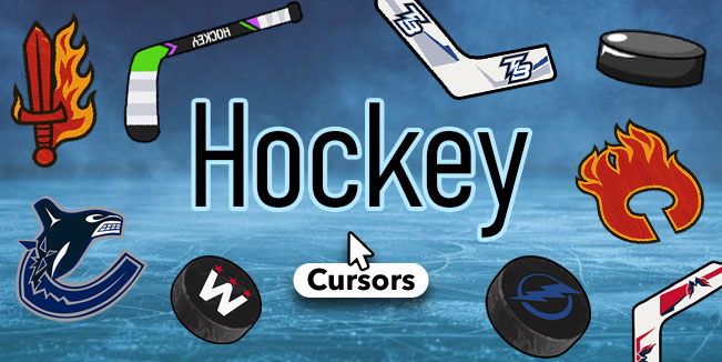 Hockey Cursors Collection - Sweezy Custom Cursors