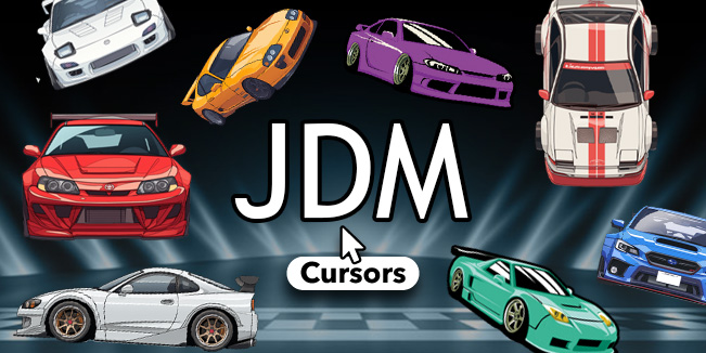 JDM Cursors Collection - Sweezy Custom Cursors