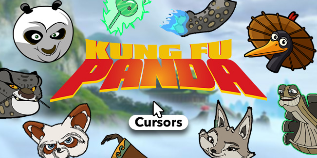 Kung Fu Panda Cursors Collection - Sweezy Custom Cursors