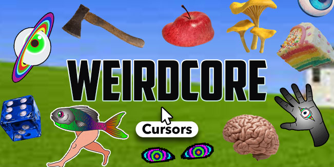Weirdcore Cursors Collection - Sweezy Custom Cursors